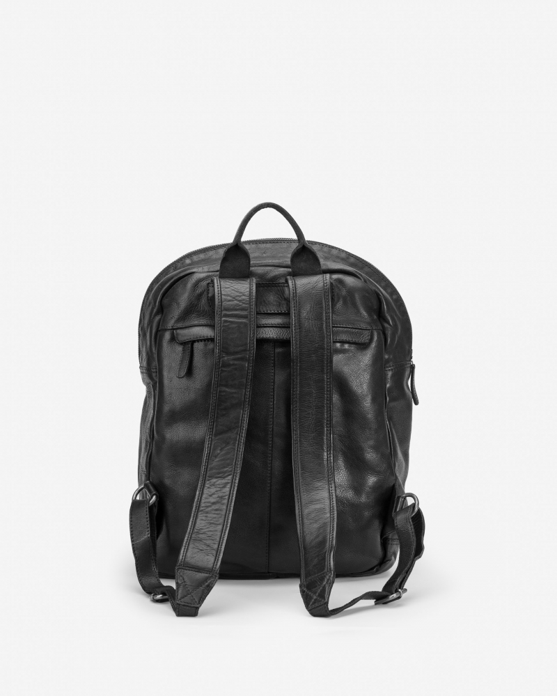 Leather backpack BIBA Gary