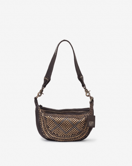 Leather shoulder bag BIBA Lovington